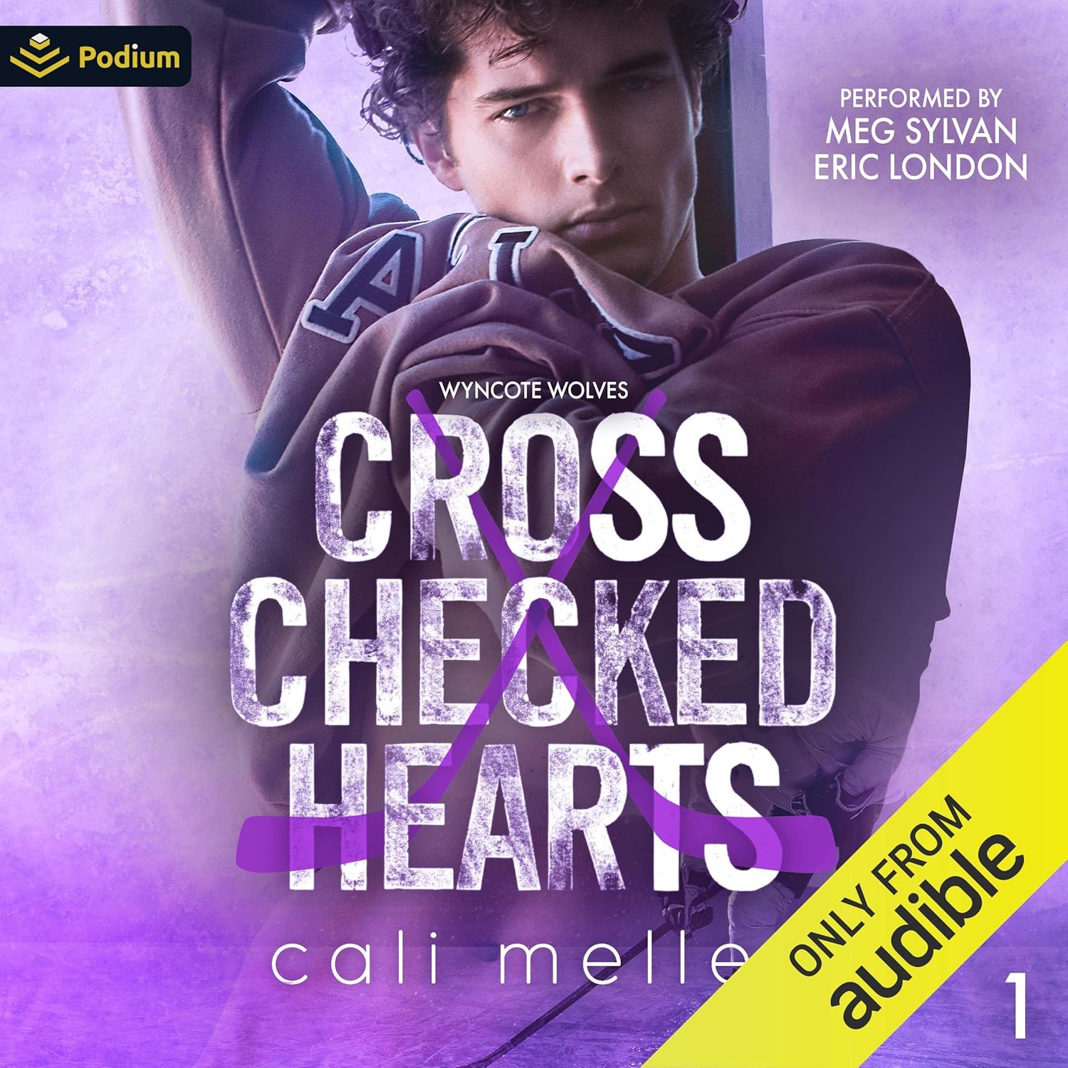 Amazon.com: Cross-Checked Hearts: Wyncote Wolves, Book 1 (Audible Audio ...