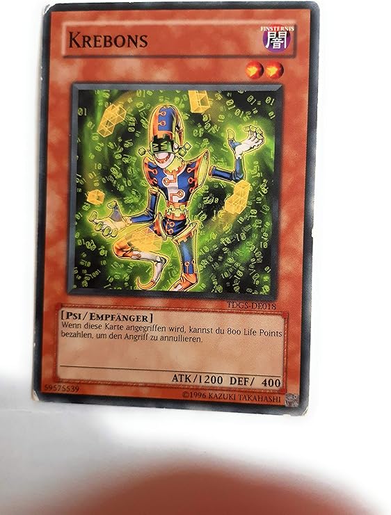 Amazon.com: Yu-Gi-Oh! - Krebons (TDGS-EN018) - The Duelist Genesis ...