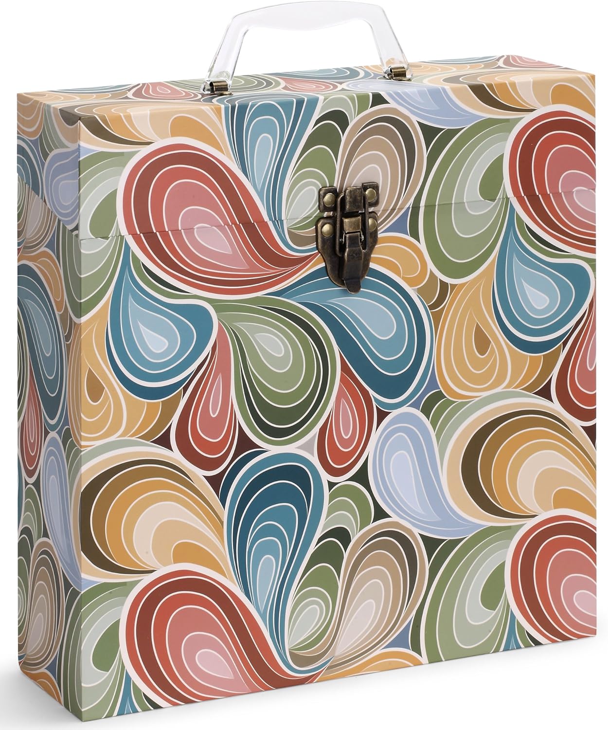 Amazon.com: LP Vinyl Record Storage CASE. LP Record Cases. Holds Up to ...