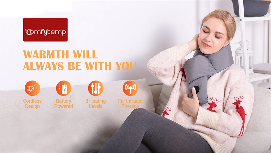 Watch Comfytemp Neck Heating Pad on Amazon Live