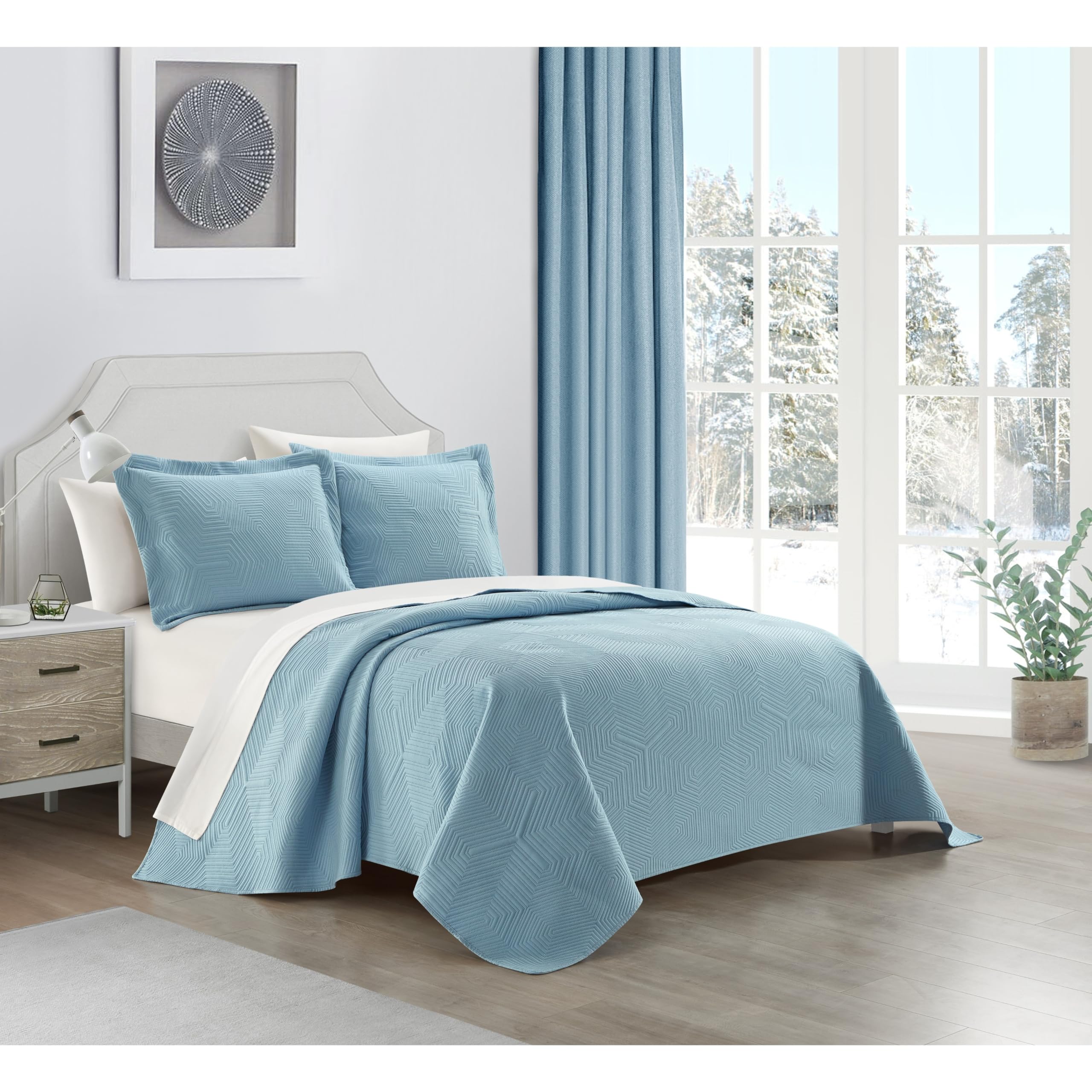 Ridge Pattern New Heritage Design Blue Ridge King Bed In Rustic Gray