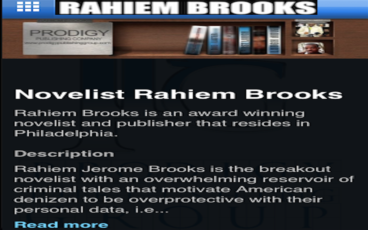 Rahiem Brooks - App on Amazon Appstore