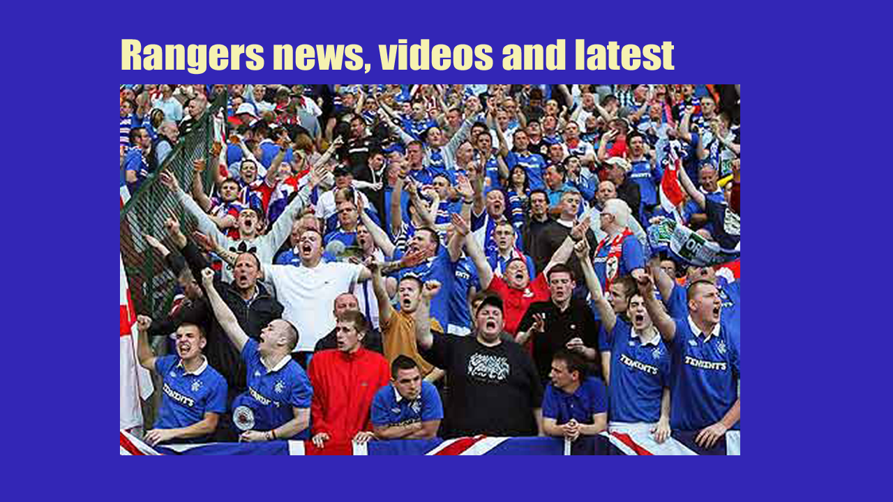 Glasgow Rangers live update (unofficial) - App on the Amazon Appstore