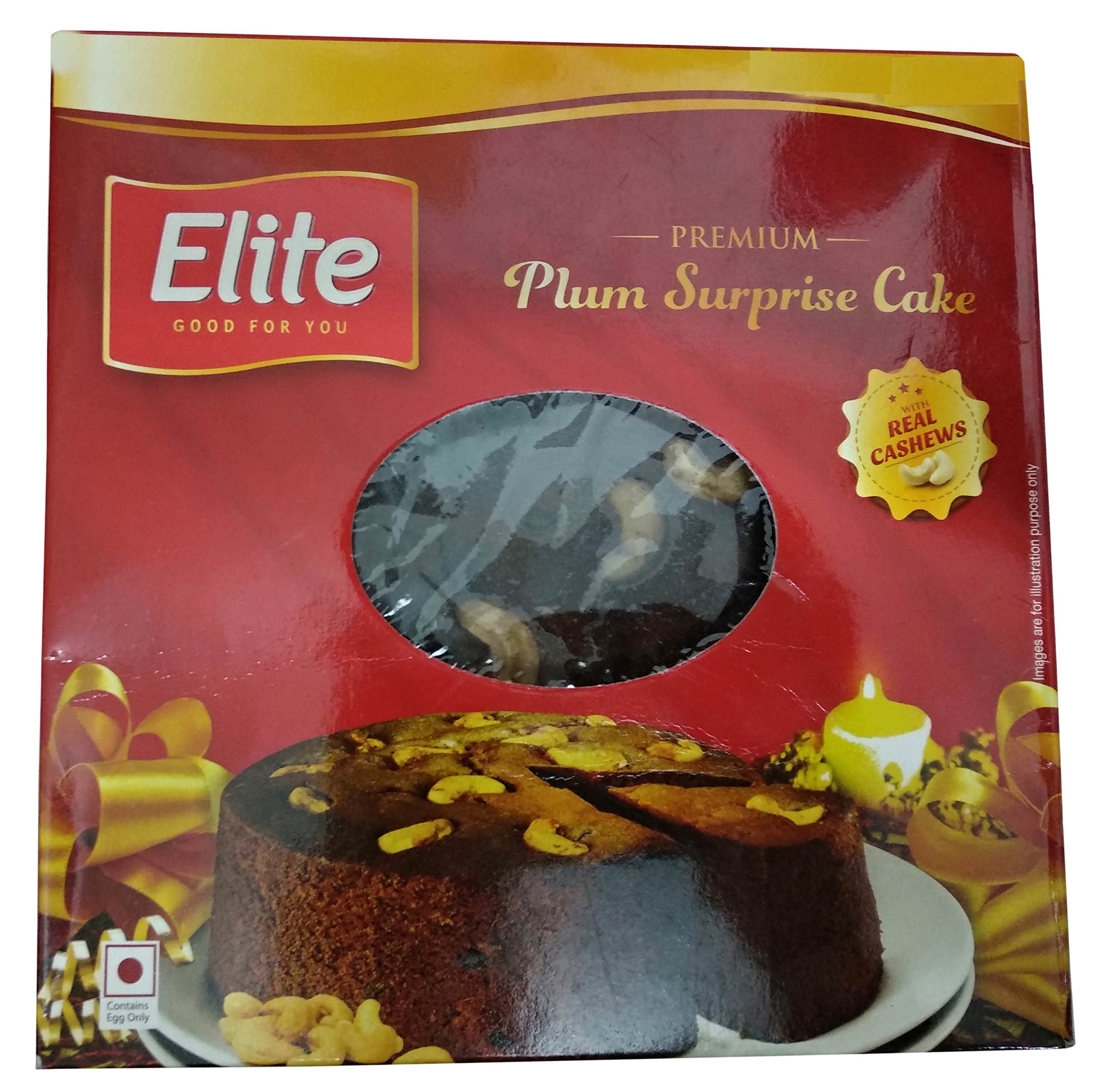 Elite Plum Cake - Surprise, 330g : Amazon.co.uk: Grocery