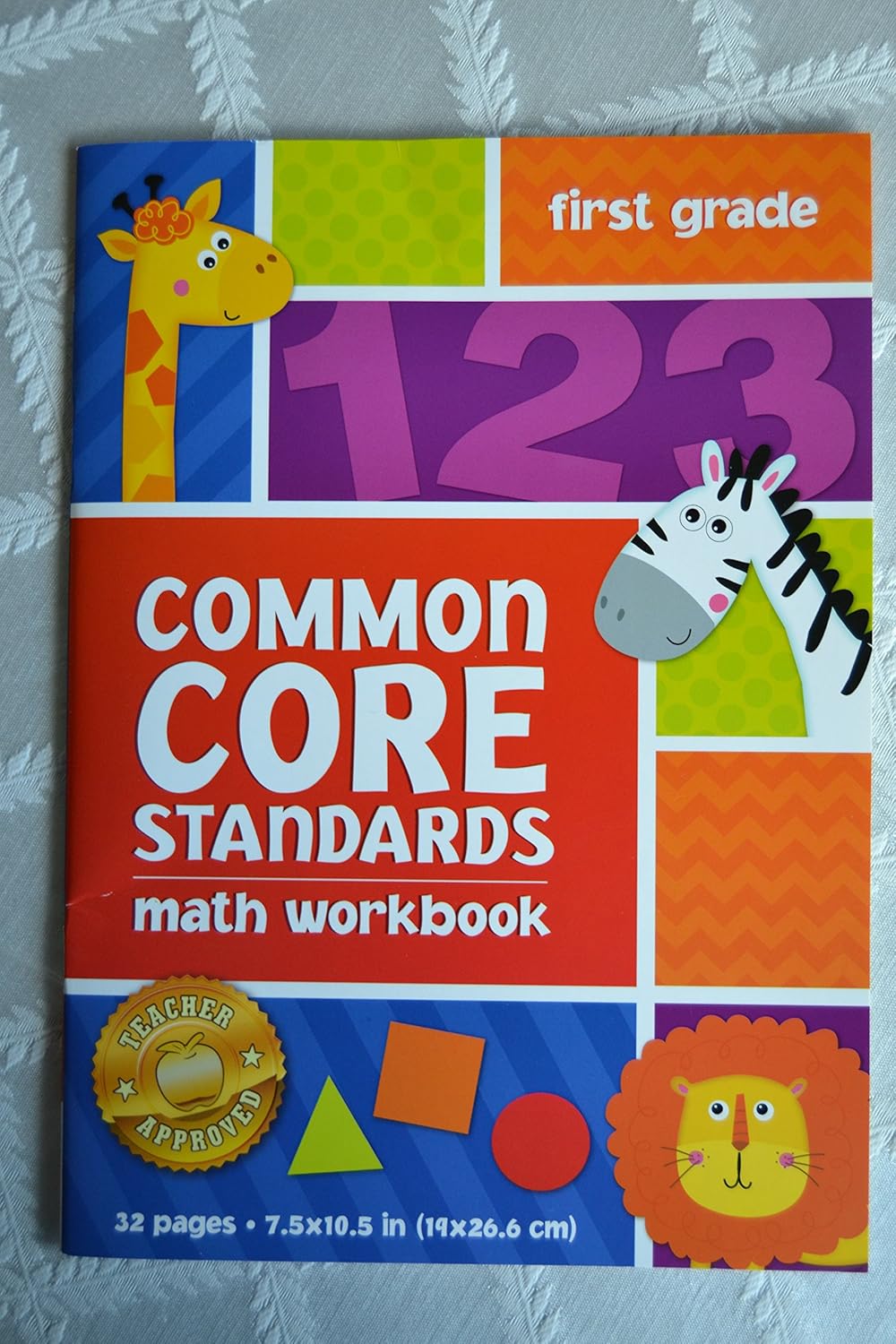 Amazon.com: Common Core Standards First Grade Math Workbook: The Clever ...