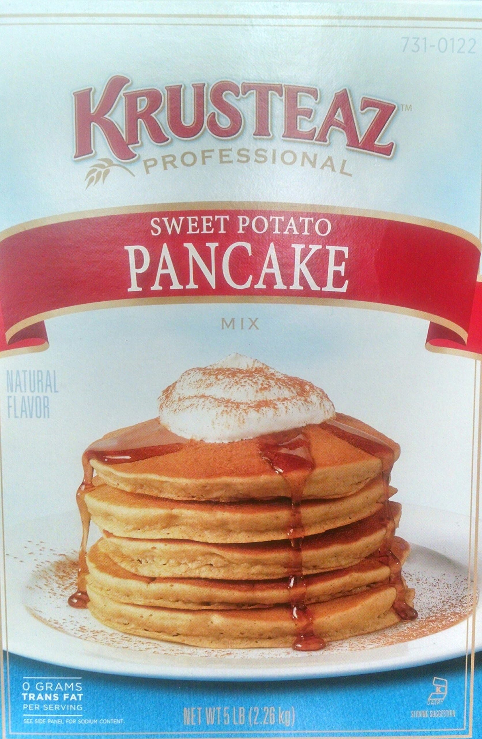Amazon.com : Sweet Potato Pancake Mix Krusteaz 5lb Box : Grocery ...