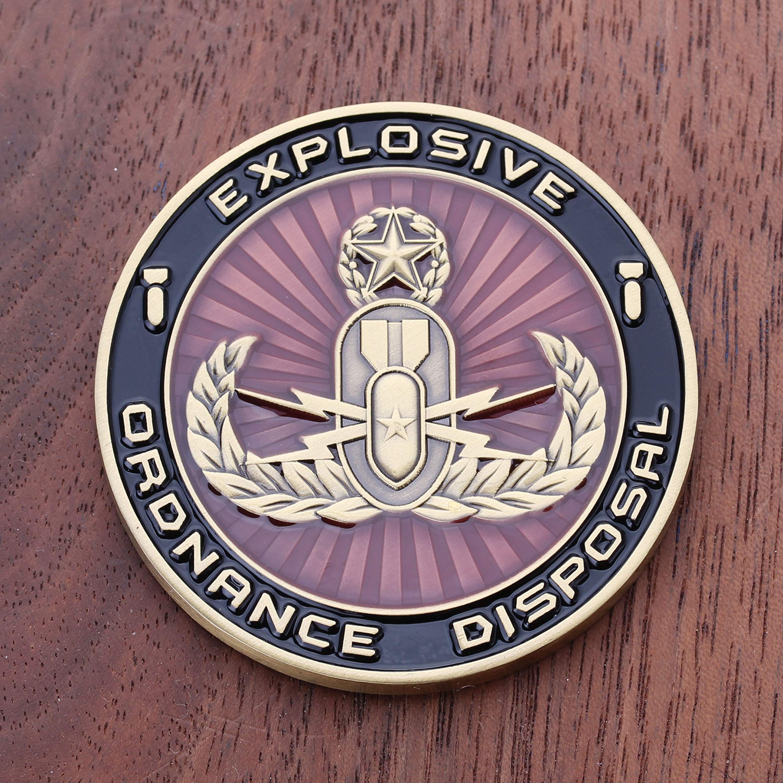 Buy EOD Challenge Coin - Explosive Ordnance Disposal Coin - Designed by ...