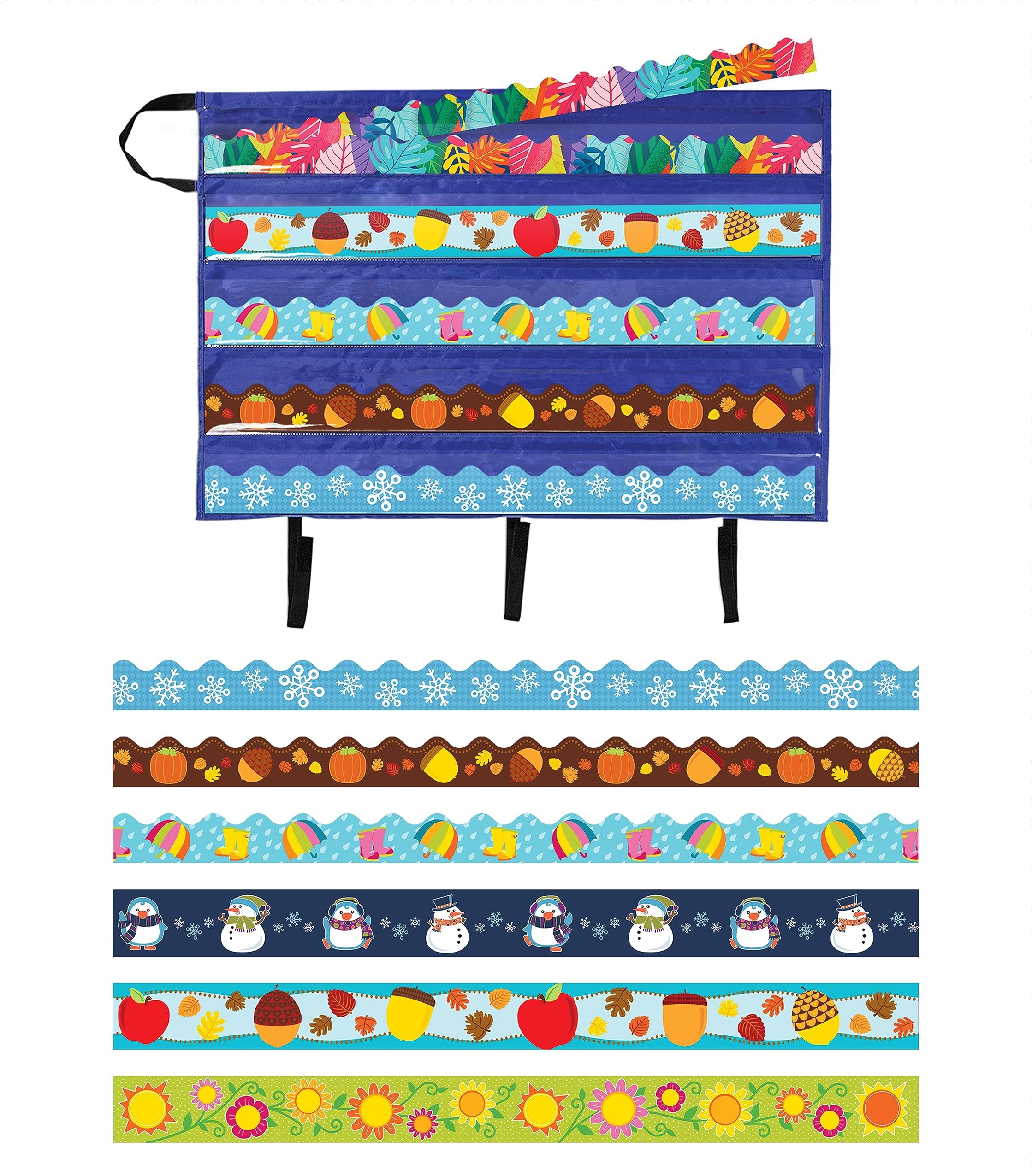 Amazon.com: Carson Dellosa Seasonal Bulletin Board Borders Pack and ...