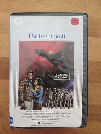Amazon.com: Right Stuff [VHS] : Sam Shepard, Scott Glenn, Ed Harris ...