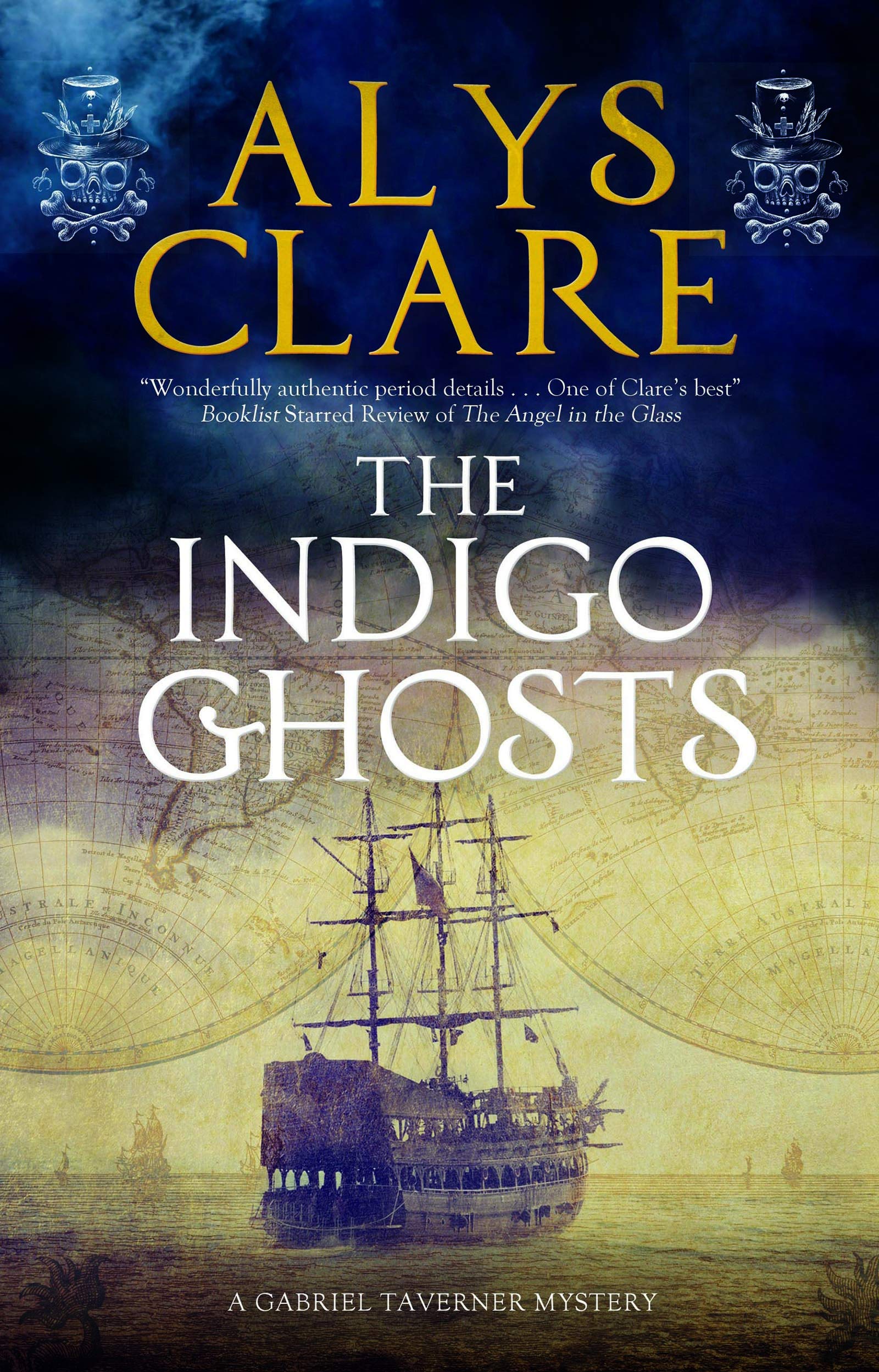 Amazon.co.jp: The Indigo Ghosts (Gabriel Tavener Mysteries, 3) : Clare ...