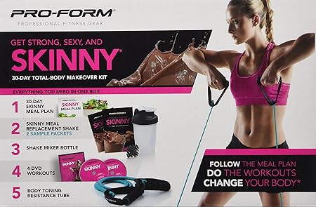 Amazon.com: Pro-Form Skinny 30-Day Total-Body Makeover Kit Lose Weight ...