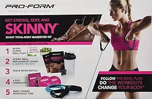 Amazon.com: Pro-Form Skinny 30-Day Total-Body Makeover Kit Lose Weight ...