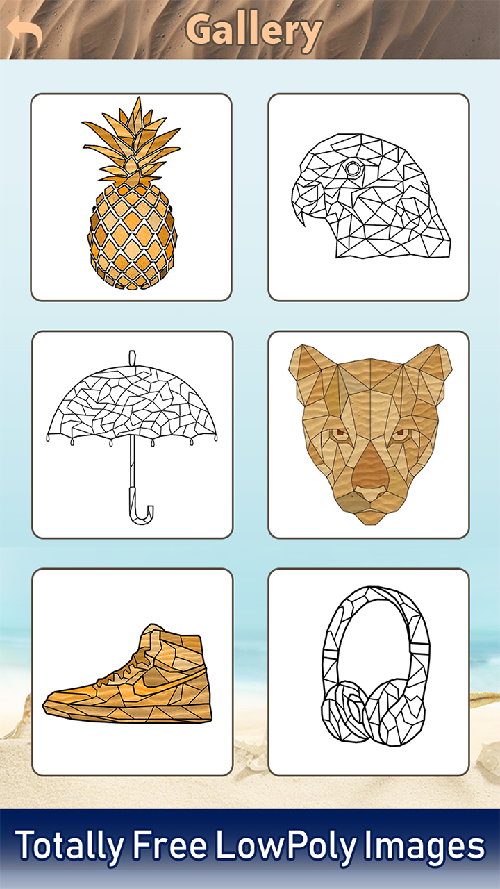 Sand Art - Color by Number, Poly Art Coloring Game - App on Amazon Appstore