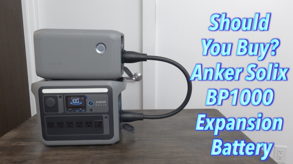 Watch Should You Buy? Anker Solix BP1000 Expansion Battery on Amazon Live