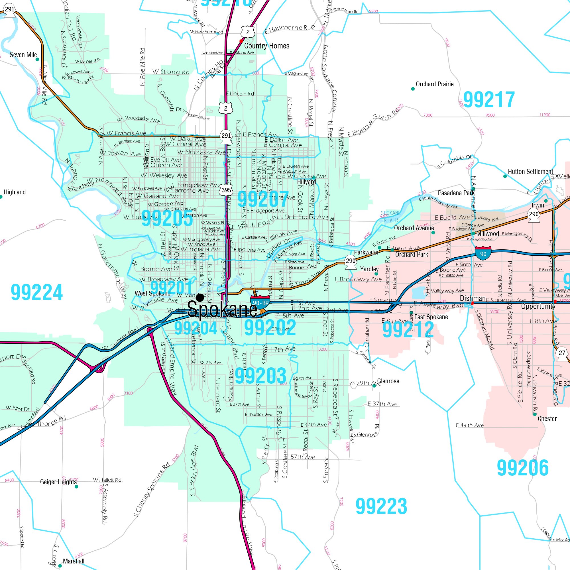 Spokane Zip Code Map How To Track Coronavirus Cases By ZIP Code In