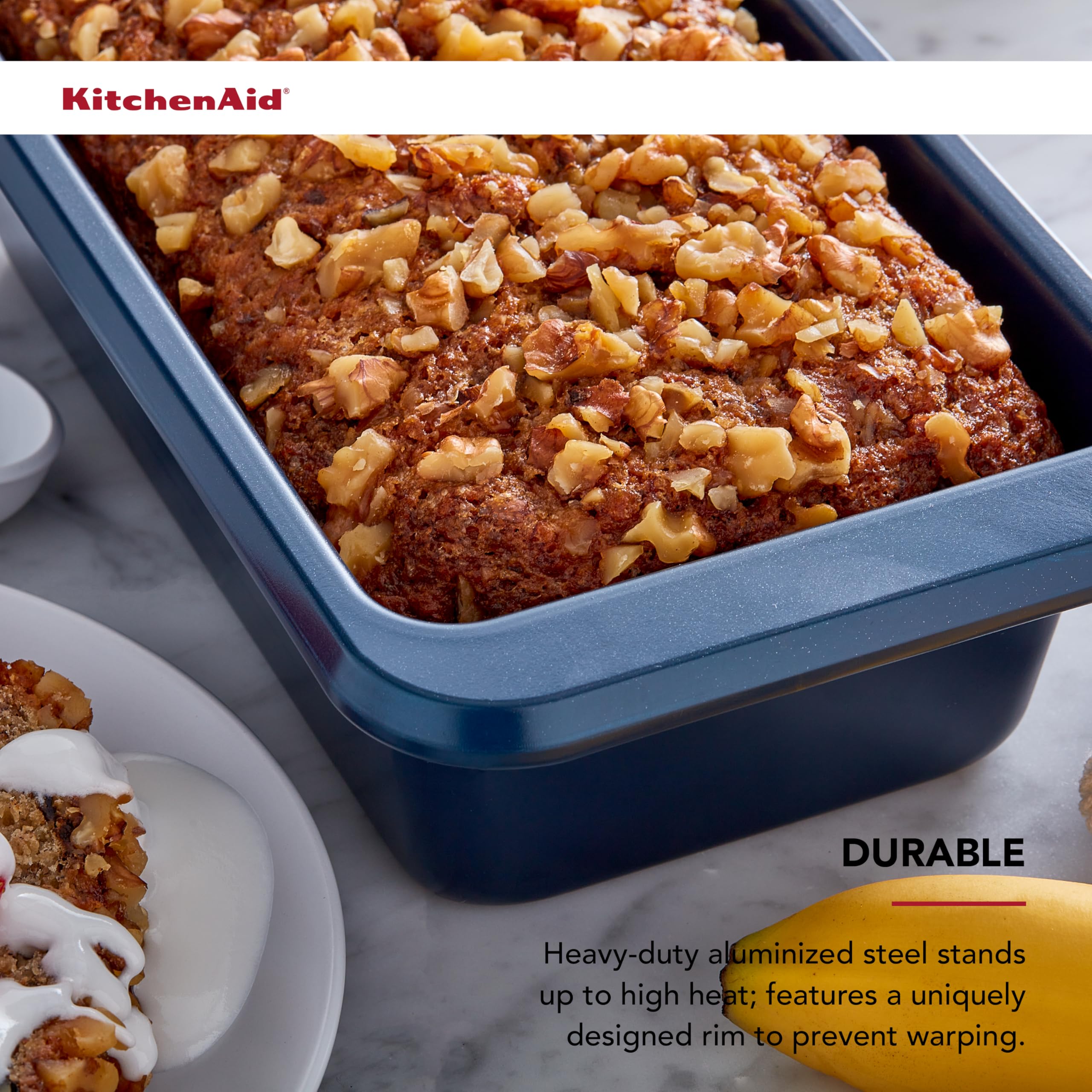 Snapklik.com : KitchenAid Nonstick Loaf Pan