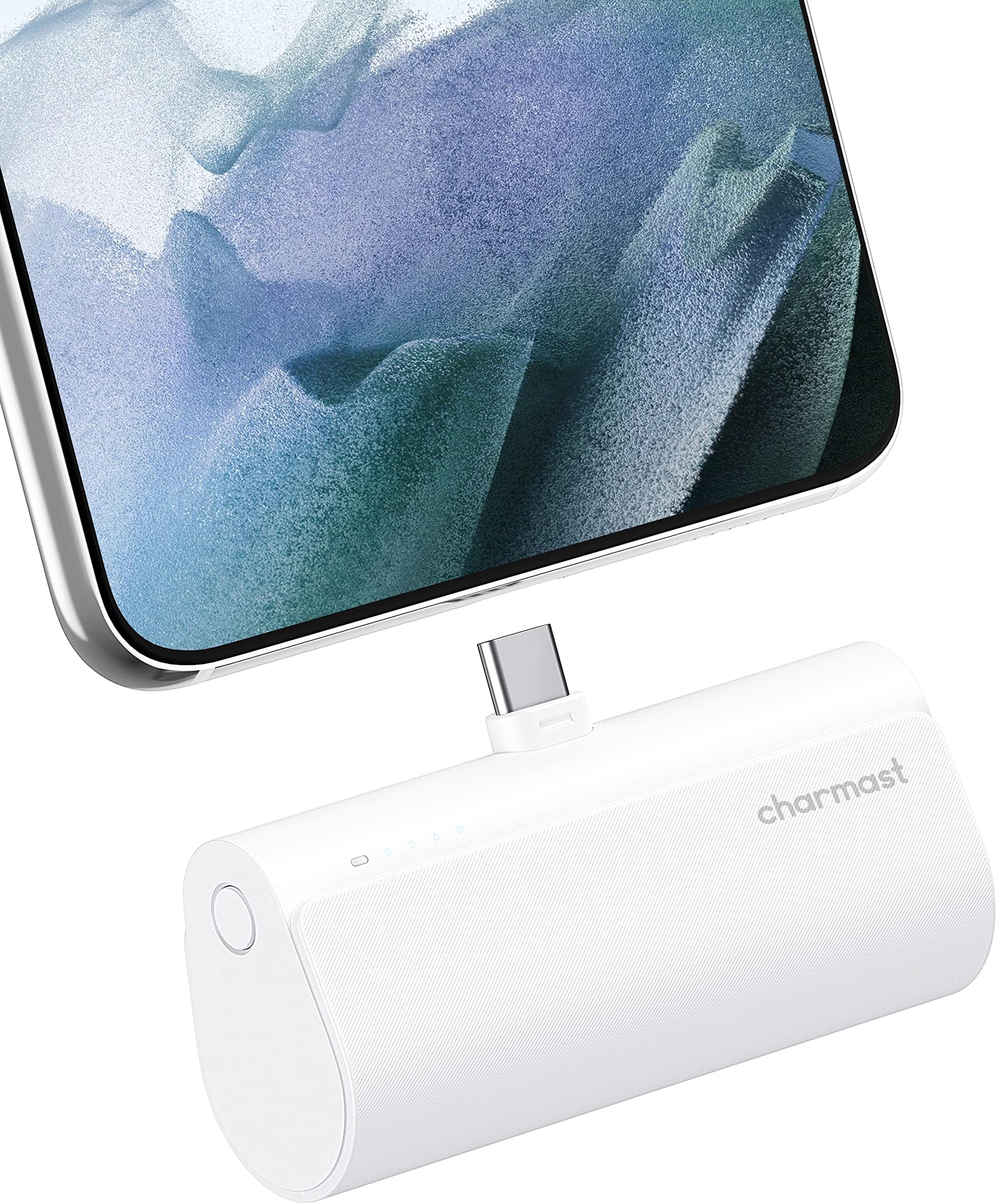 Charmast Mini Power Bank USB C 5000mAh,20W PD 18W QC USB C Battery Pack ...