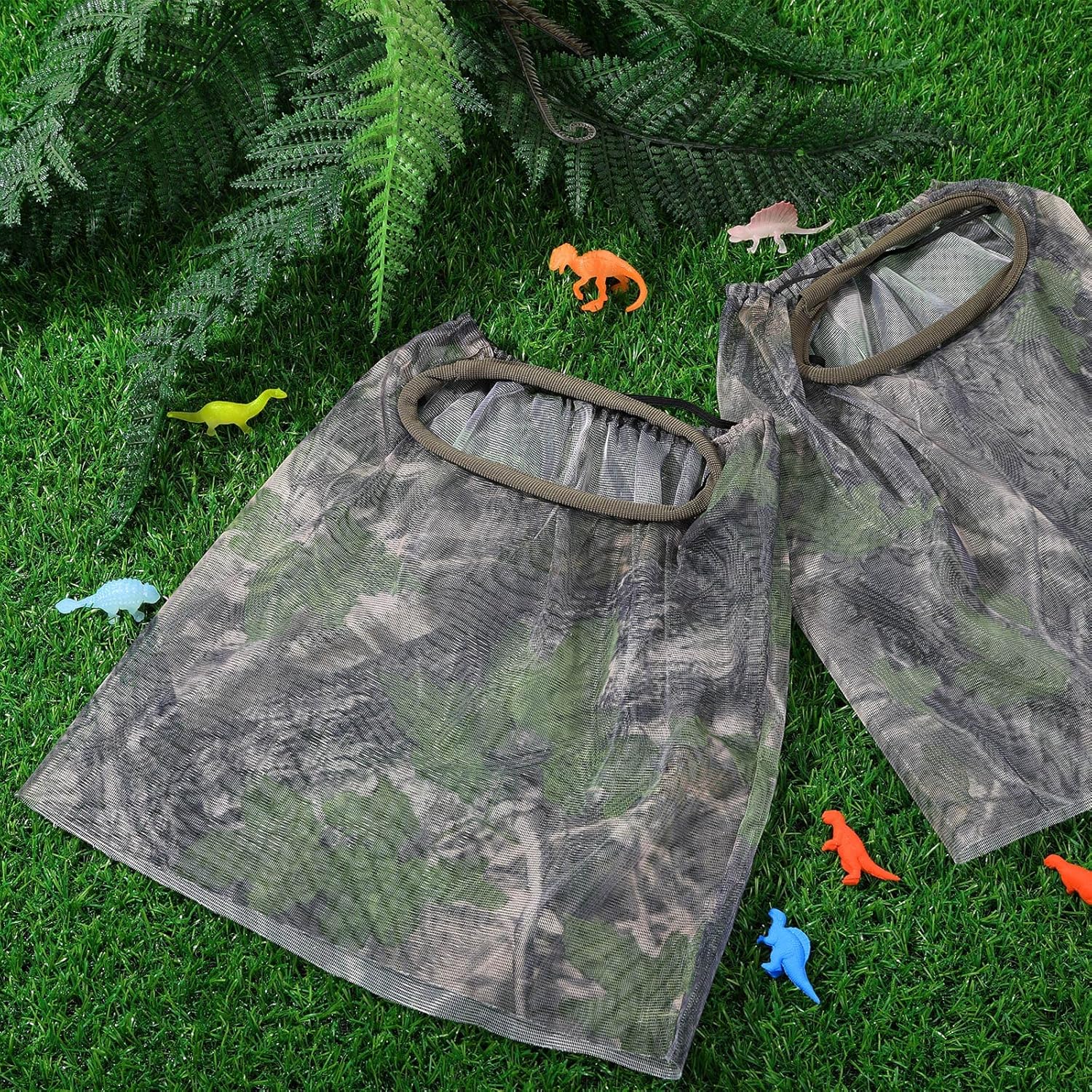 3 Pcs Camo Mesh Face Mask 3/4 Facemask Net Mesh Hunting Mask Camouflage ...