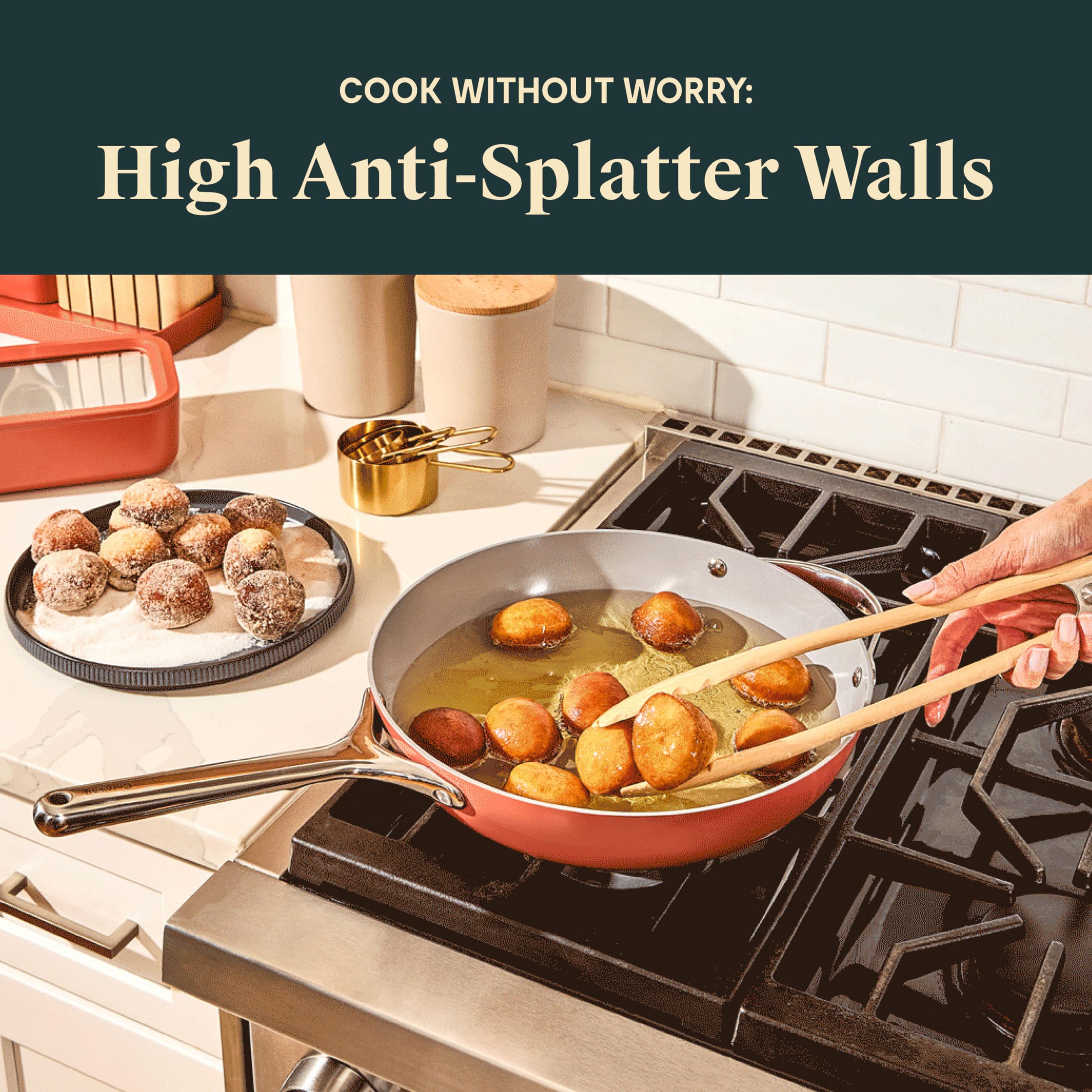 Snapklik.com : Non-Stick Stir Fry Pan - 12” Wok-Inspired Pan - Free ...