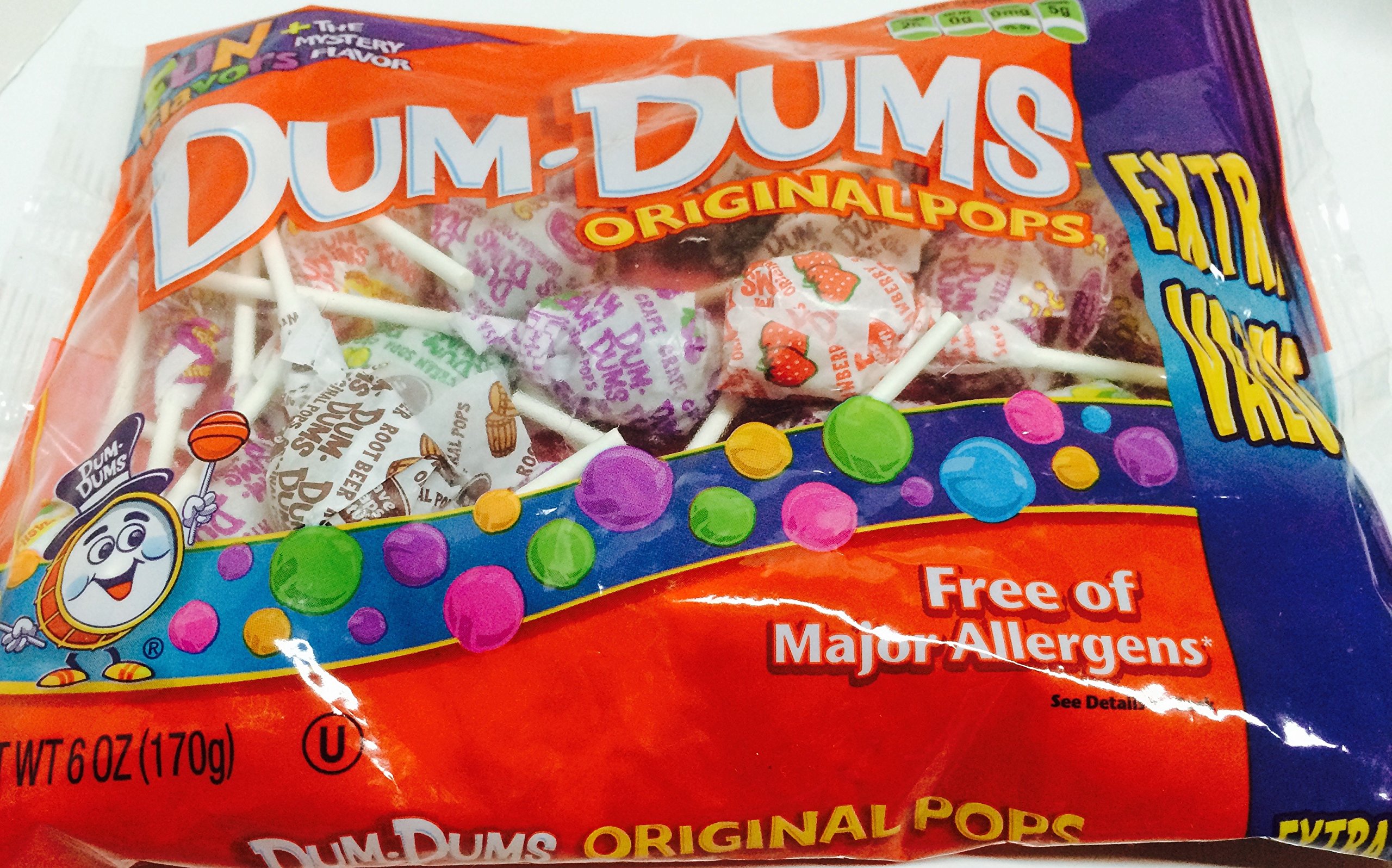 Buy Allergy-free Dum Dums Lollipops (6 oz); Cartoon Character Candy ...