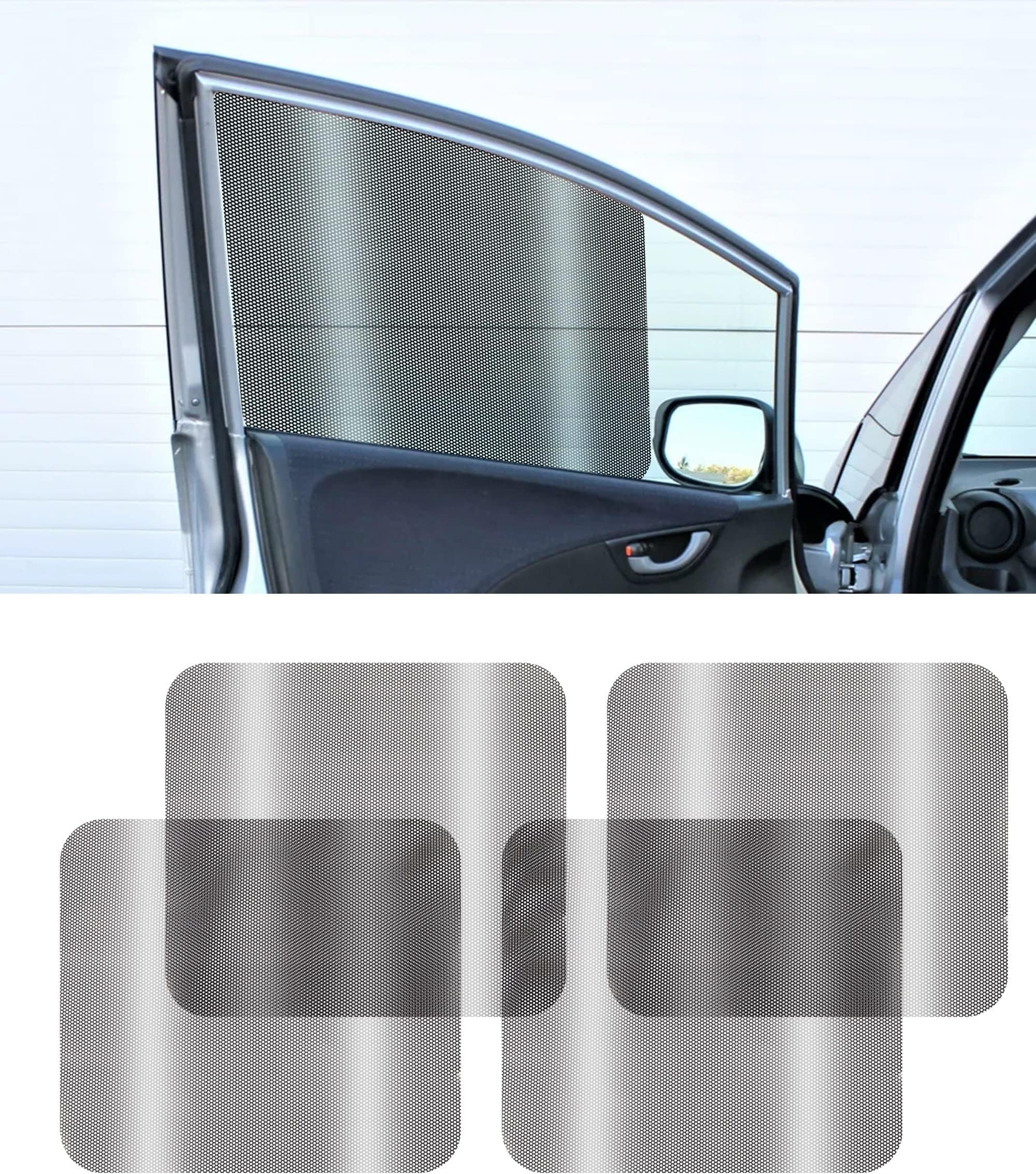 Car Sun Shade Sticker, Car Side Window Sun Shades for Baby, Car Window ...