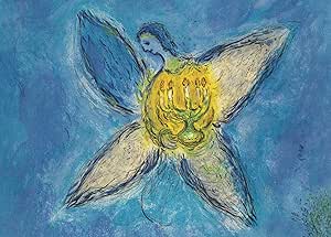 Christmas Card Box "The Angel in the Chandelier" Marc Chagall, 12 Cards ...