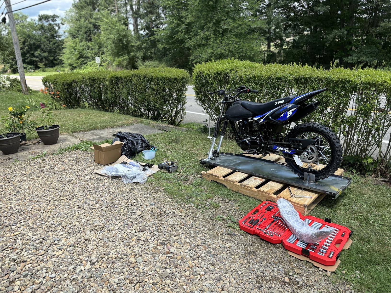 $45/mo - Finance X-PRO Hawk 150cc Youth Dirt Bike Adults Pit Bike,Big ...