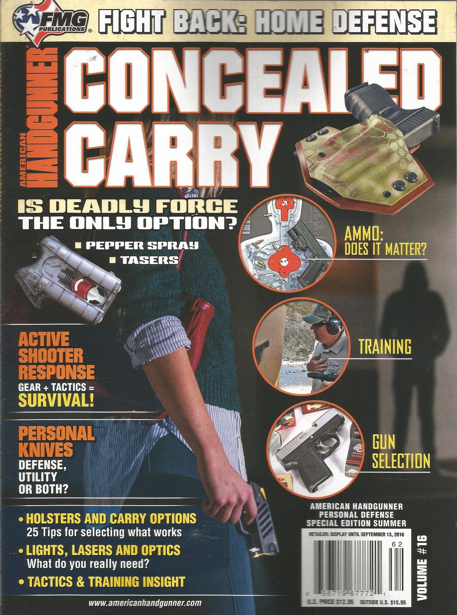 American Handgunner Concealed Carry Magazine: Various: Amazon.com: Books