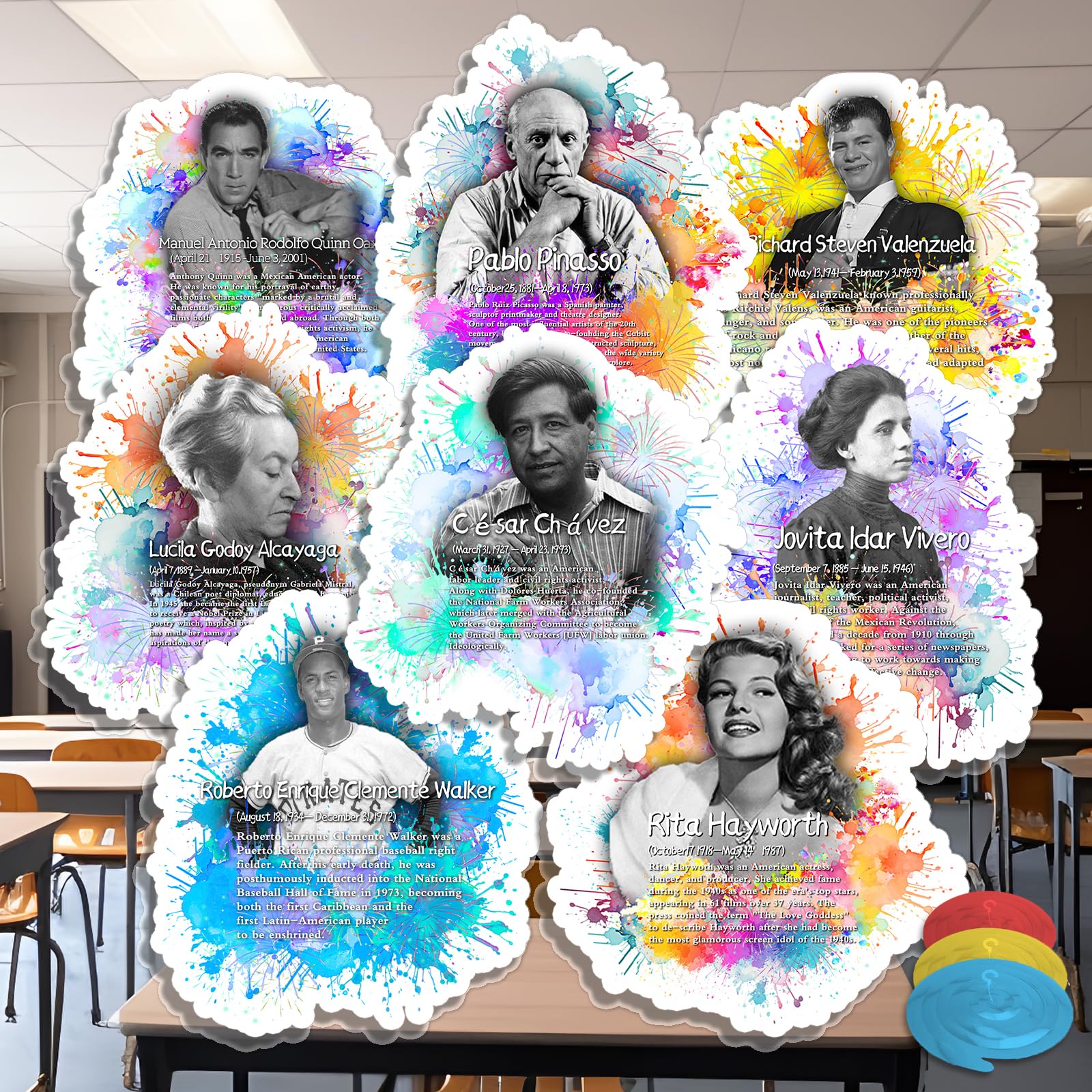 Amazon.com: wuhuzsm Hispanic Heritage Month Decorations, 32 Pcs ...