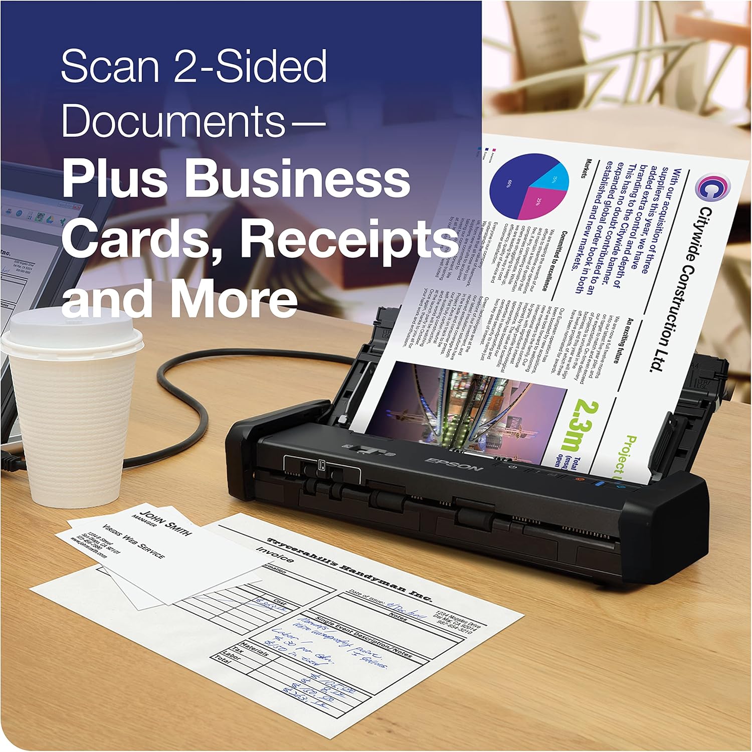 Epson DS-320 Mobile Scanner with ADF: Fast, Versatile Scanning in Nepal ...