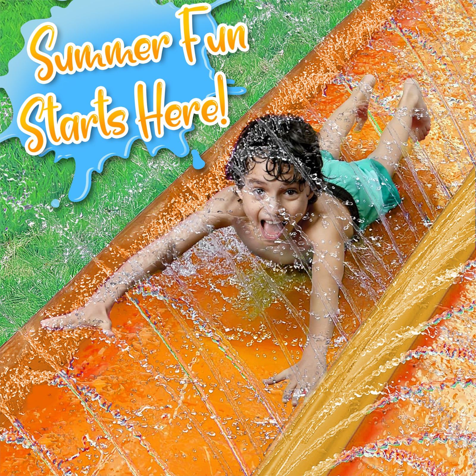 Snapklik.com : Stargo 18 X 5 Ft - Slip Splash And Slide, Water Slides ...