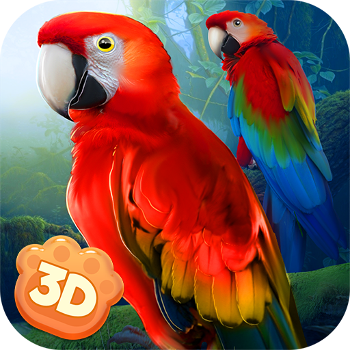 Macaw Parrot Simulator 3D: Clan of Birds Evolution | Animal Wildlife ...