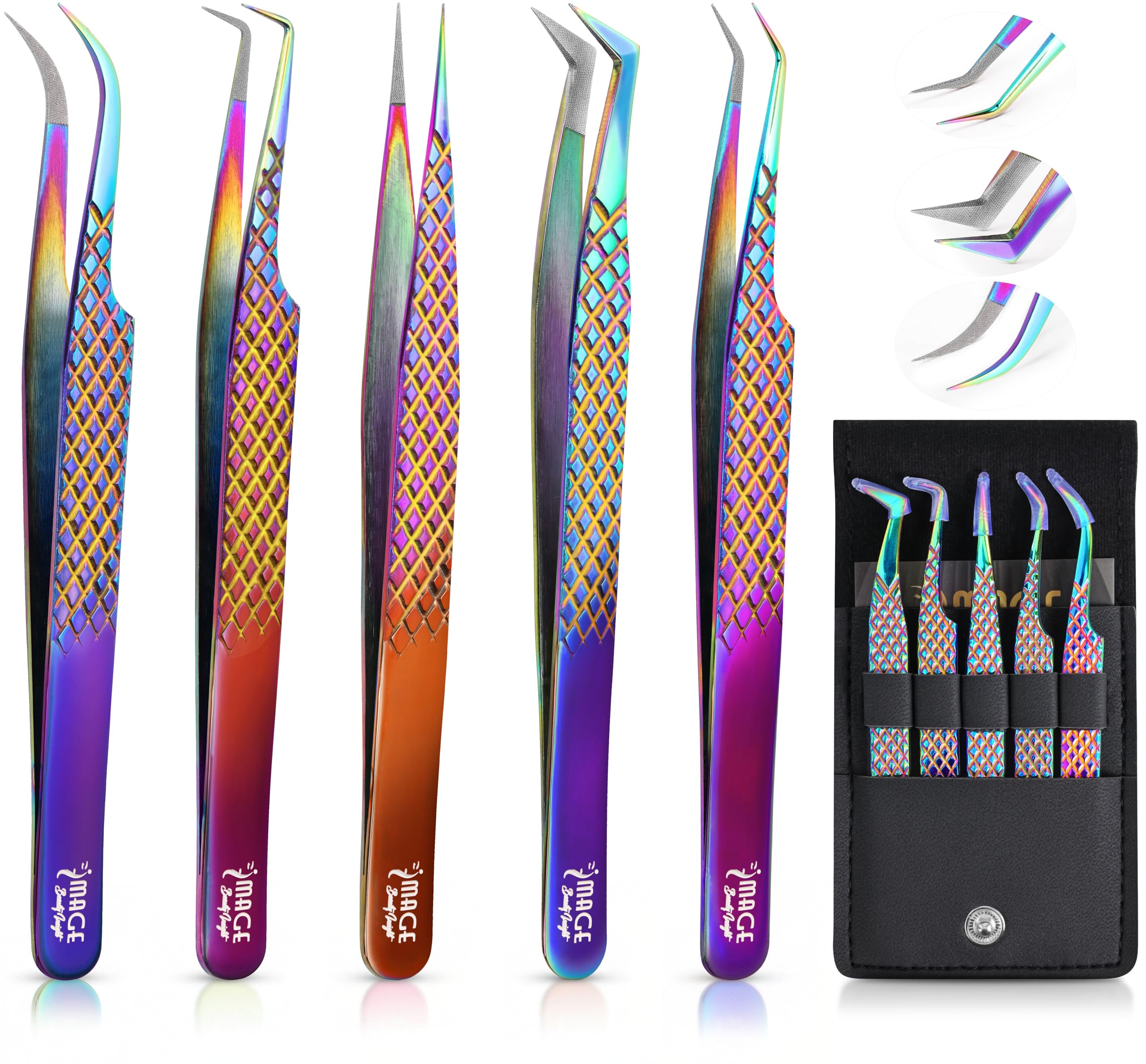 5 Best Eyelash Extension Tweezers | 5 Sets That Actually Grip