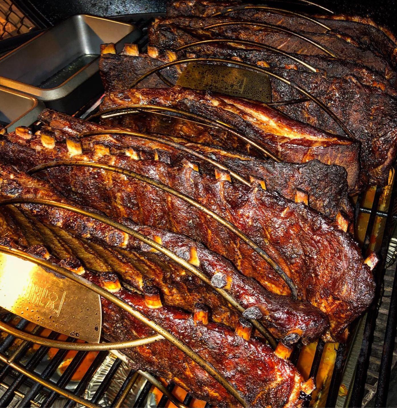 Amazon.com : Weber Stainless Steel Rib Rack : Patio, Lawn & Garden