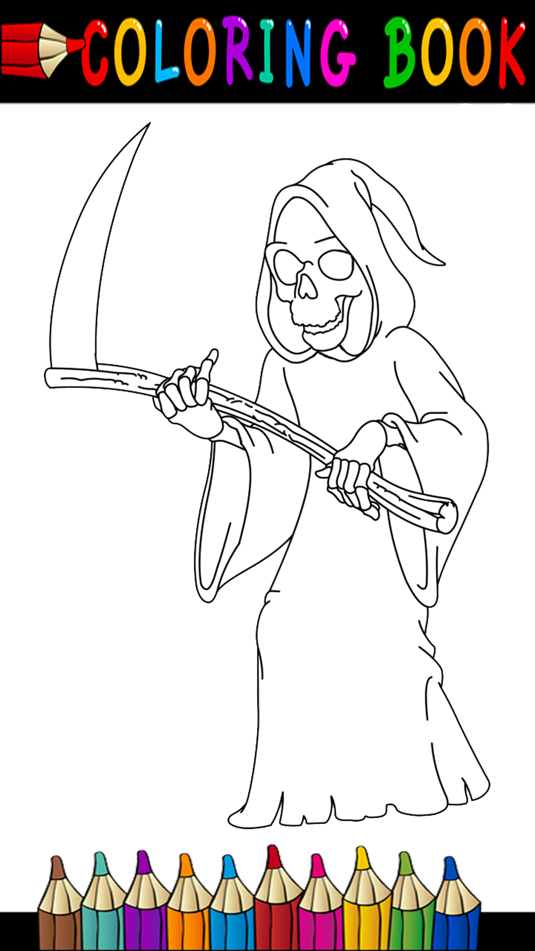 Coloring Book Horror - App on Amazon Appstore