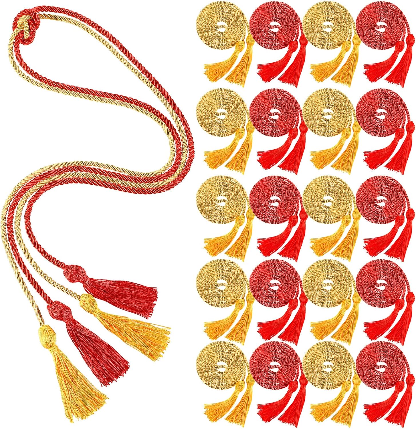Amazon.com: 20 Pcs Graduation Honor Cord Tassel Honor Cords Graduation ...
