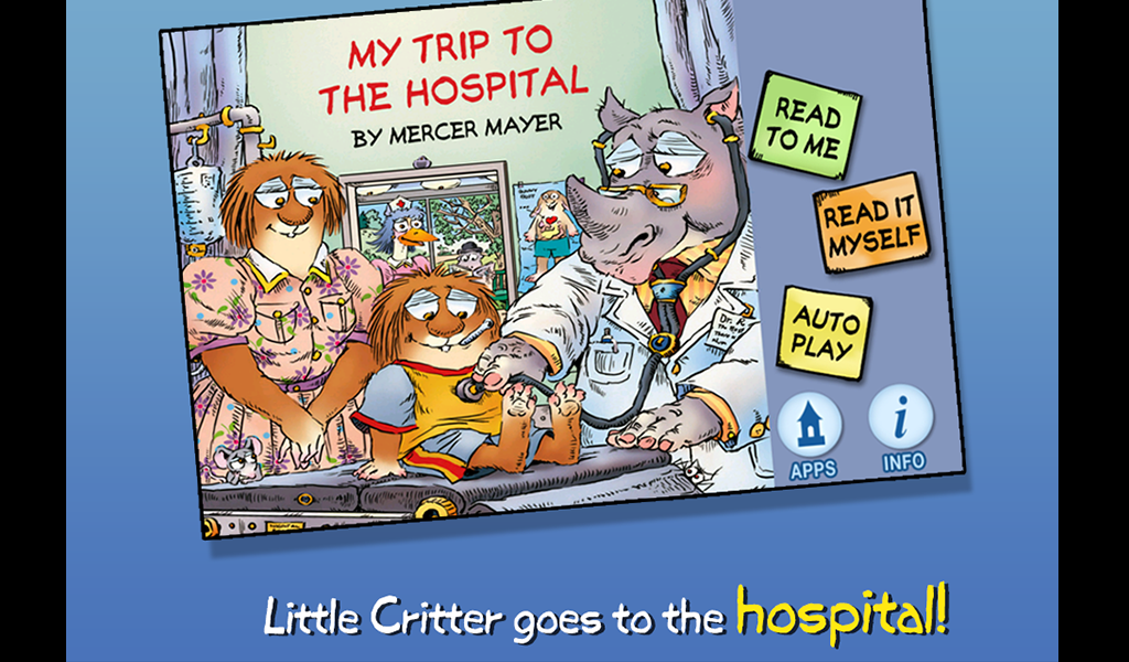 My Trip to the Hospital - Little Critter - App on Amazon Appstore