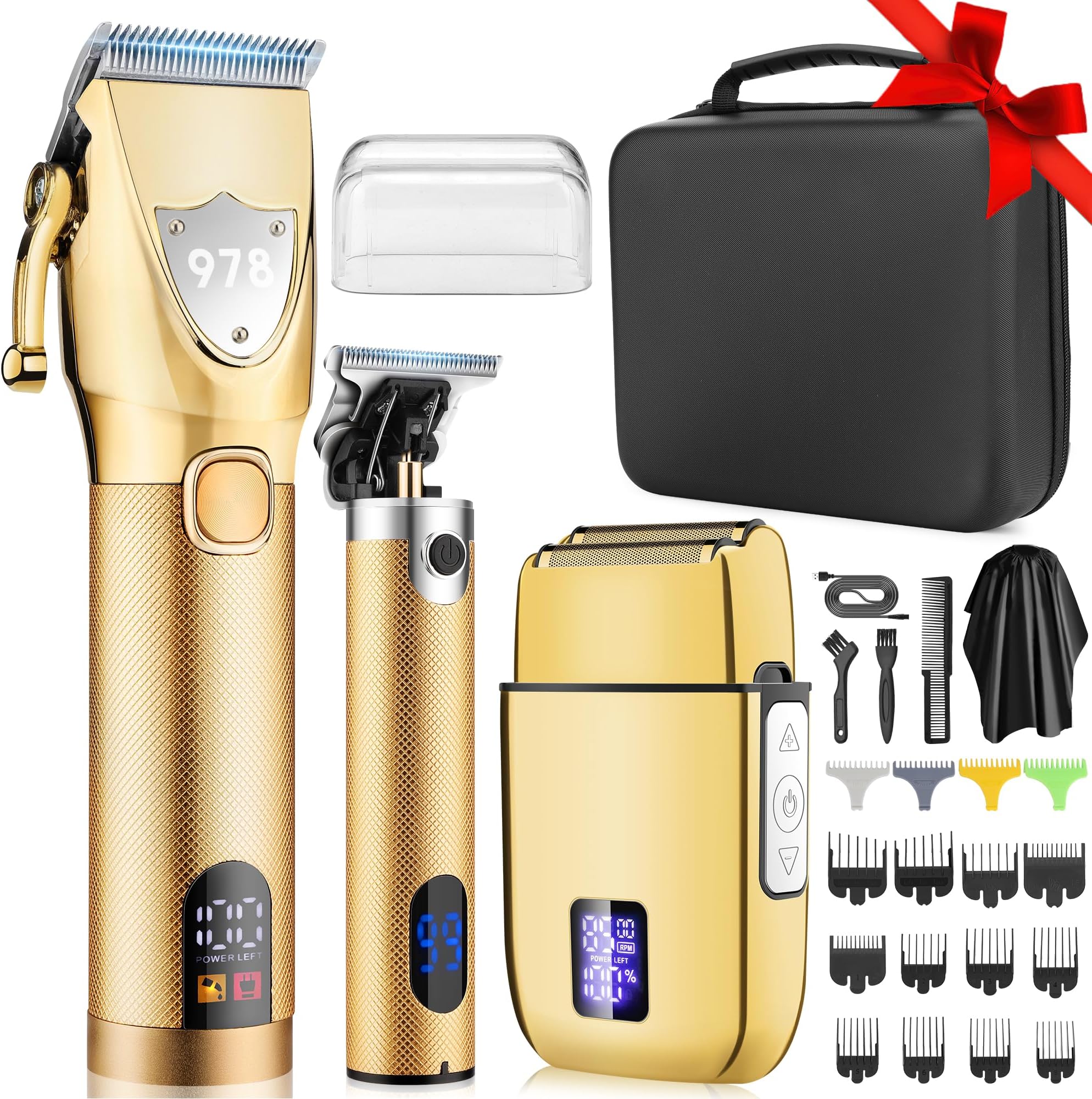 Amazon.com: Lanumi Professional Hair Clippers Trimmer for Men Electric ...