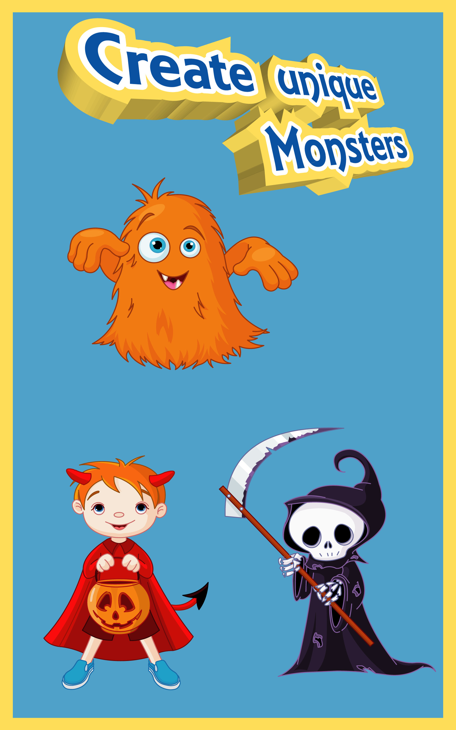 Monster Maker - Fun and Addictive Monster Designer, Construct Your ...