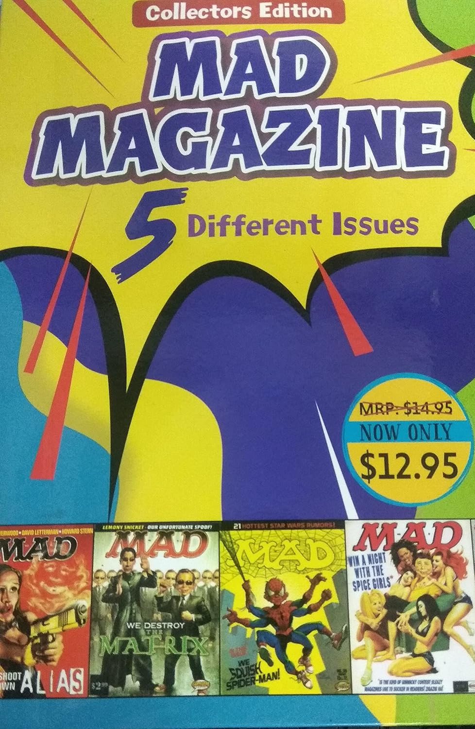 MAD MAGAZINE 5 DIFFERENT ISSUES: Amazon.co.uk: 9788195044771: Books