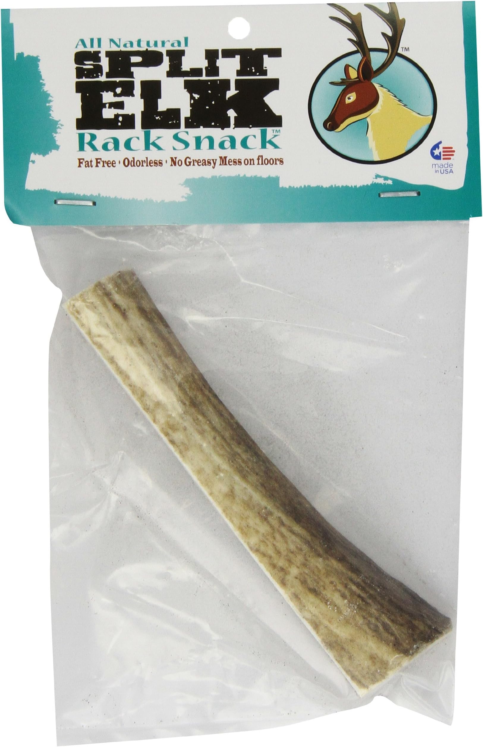Amazon.com : Chasing Our Tails Elk Splits Rack Snack Elk Antler Chew ...