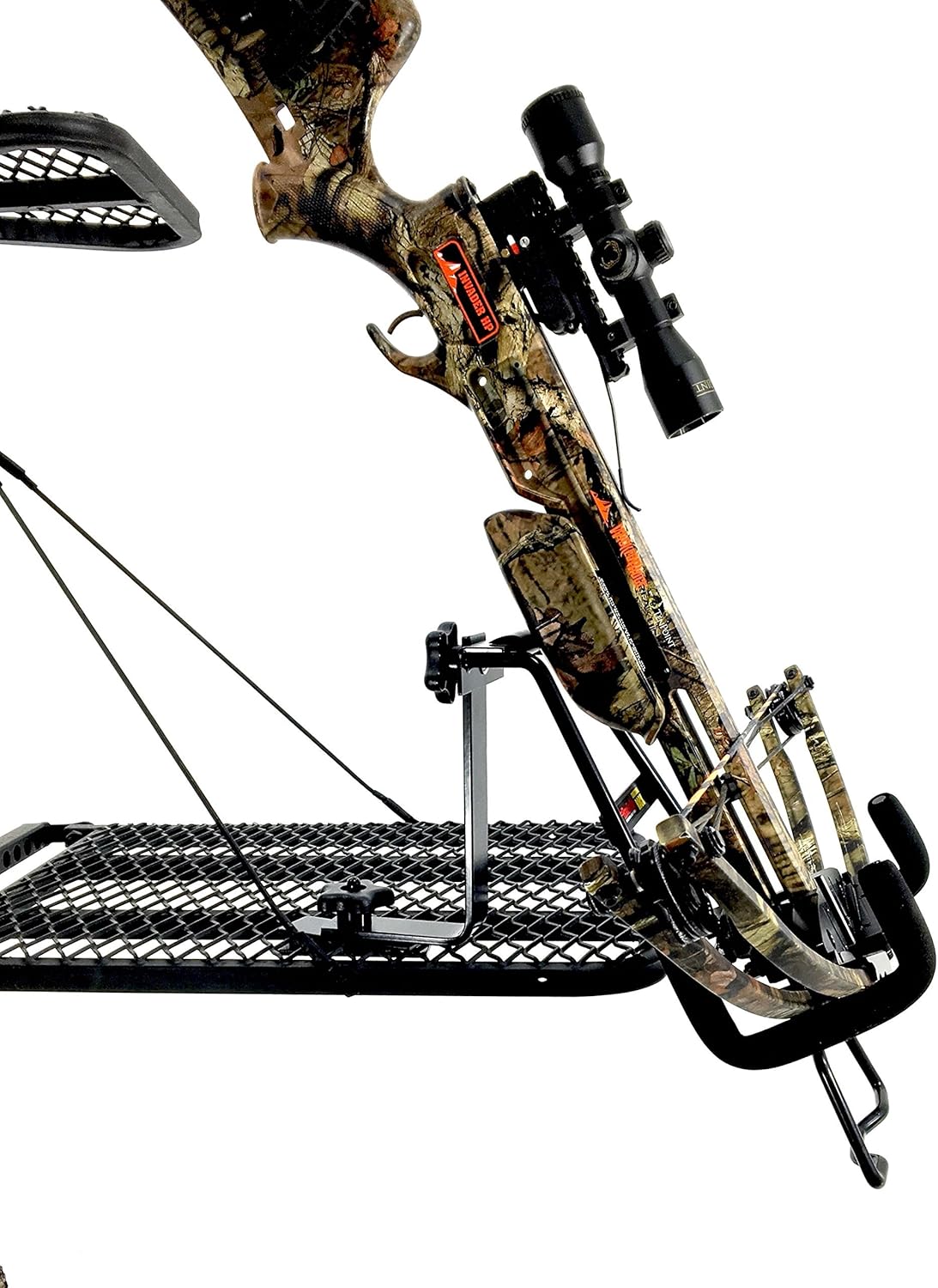 Amazon.com : My Bow Buddy DDT Treestand Crossbow Rack, Black, DDT001 ...