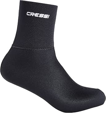 Cressi BLACK NEOPRENE SOCKS RESILIENT 5mm M: Buy Online at Best Price ...