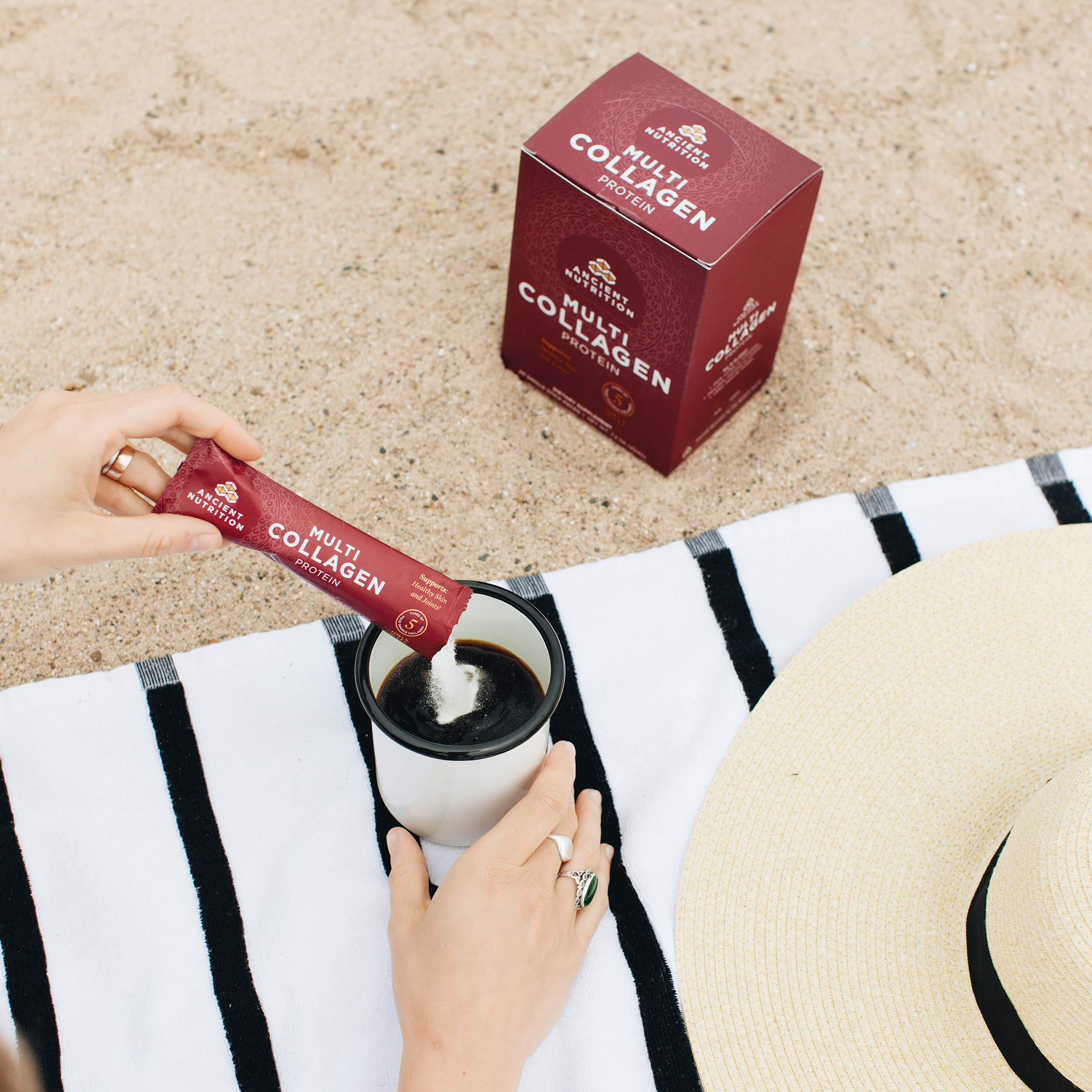 Collagen Powder Protein by Ancient Nutrition, Unflavored Multi Collagen ...