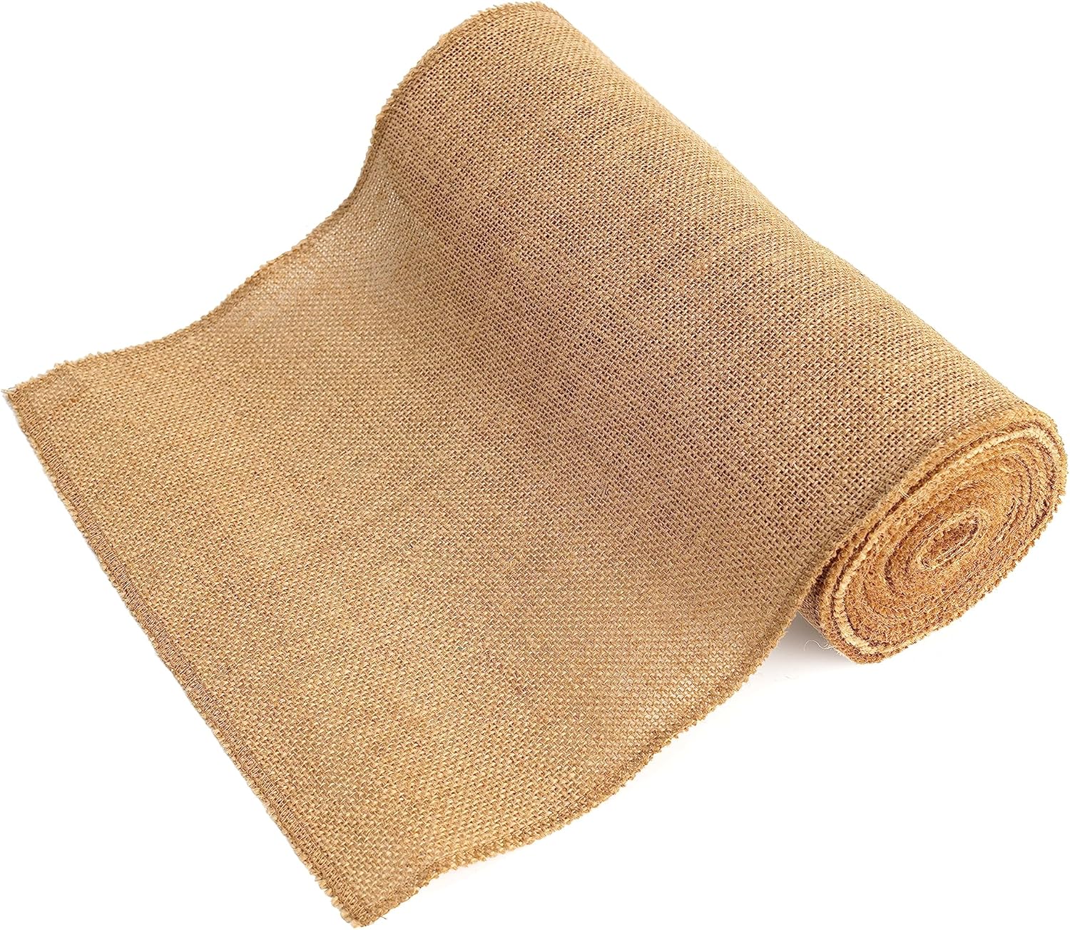 Amazon.com: 14" x30 Feet Burlap Roll Natural Gardening Burlap Fabric ...