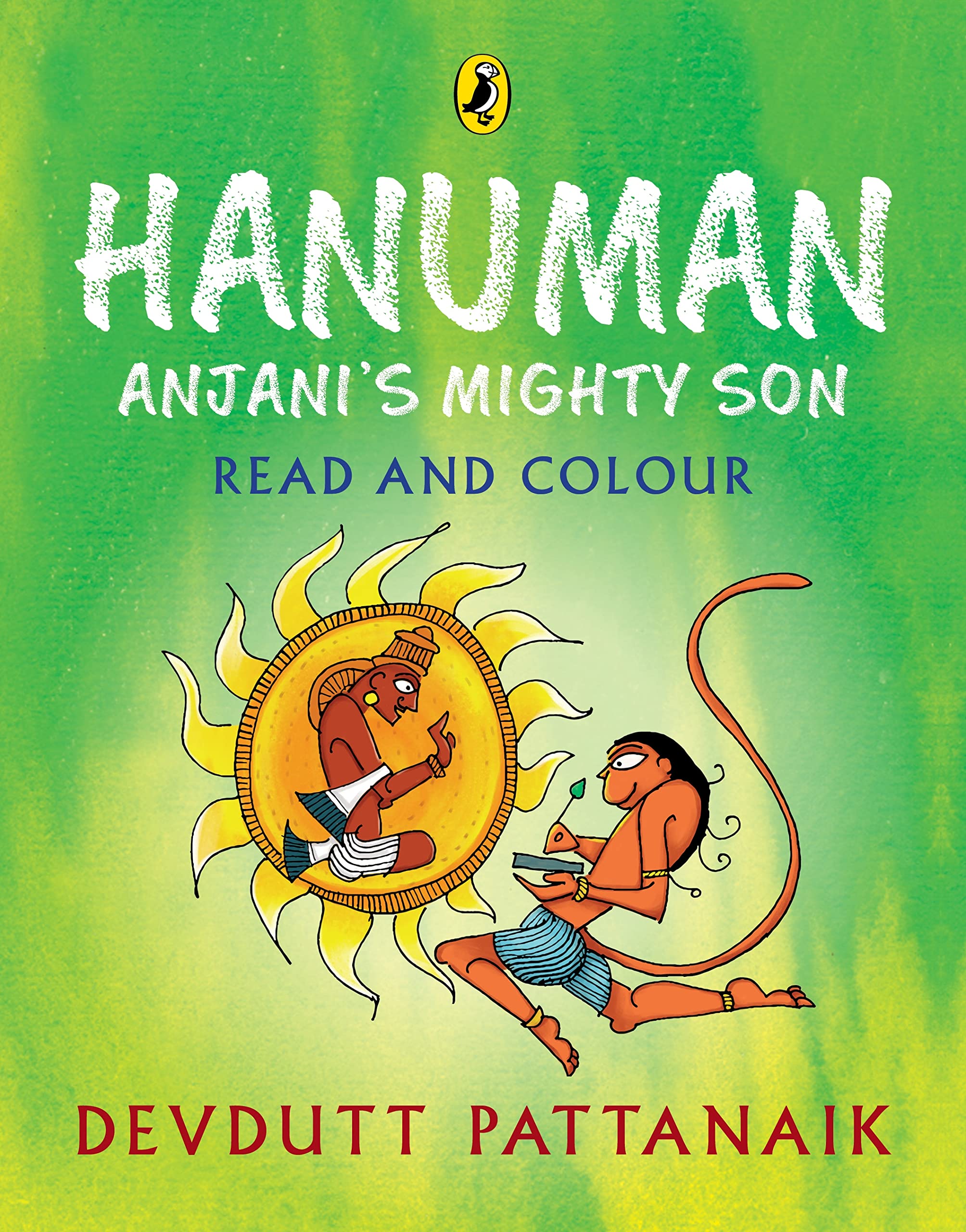 Amazon.com: Hanuman: Anjani's Mighty Son (Read and Colour): Read and ...