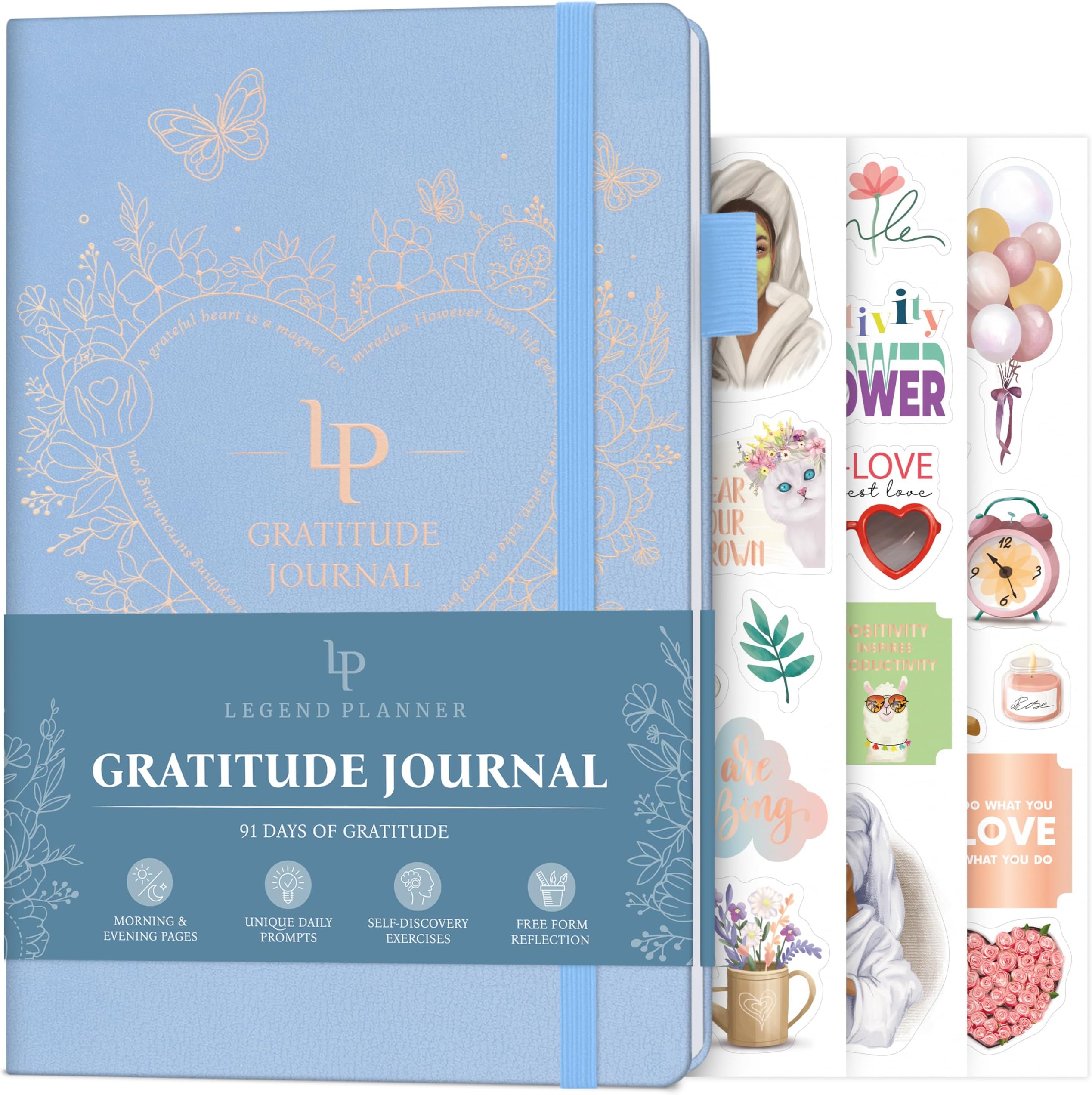 Amazon.com : Legend Gratitude Journal – Guided Daily Journal to Foster ...