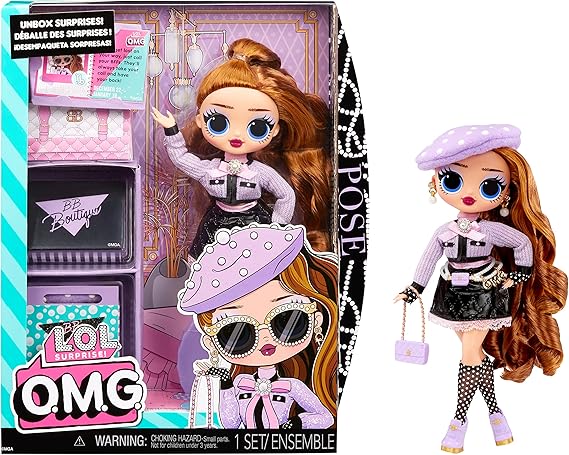 Amazon.com: L.O.L. Surprise! LOL Surprise OMG Pose Fashion Doll with Multiple Surprises and ...
