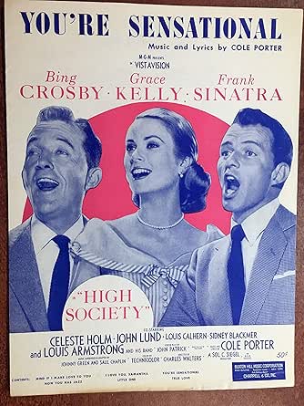 Amazon.com: YOU'RE SENSATIONAL (1956 Cole Porter SHEET MUSIC) EXCELLENT ...