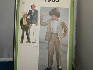 Amazon.com: Simplicity Sewing Pattern 9385 Boys' Jacket and Pants Size ...